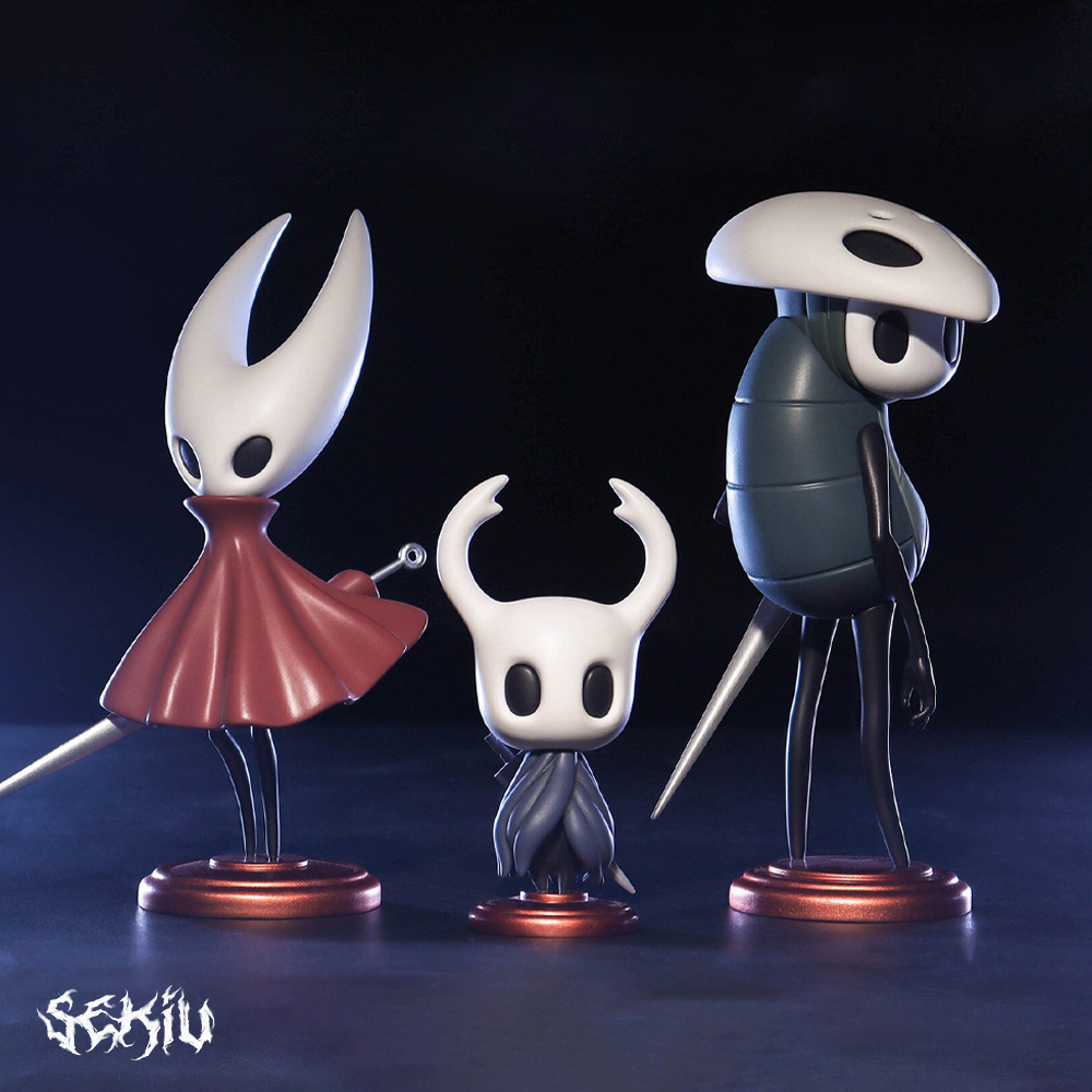 Hollow Knight • Set de 3 Figuras