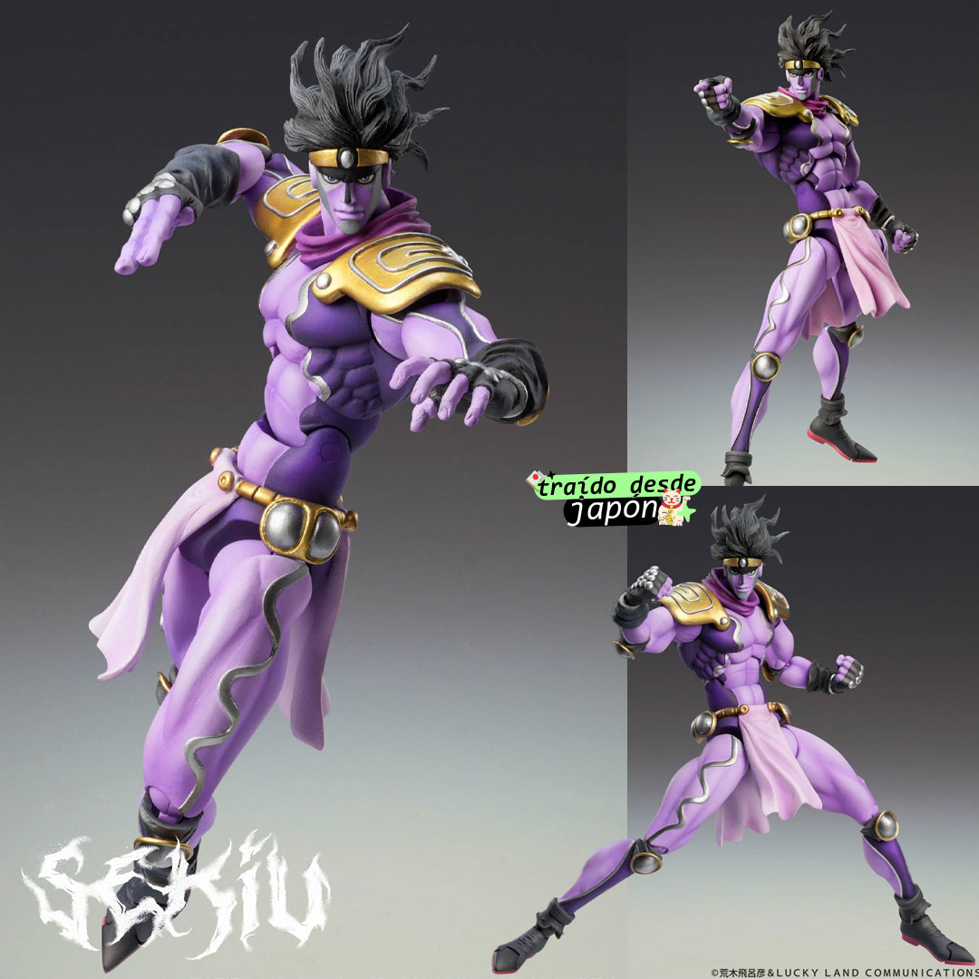 Star Platinum Super Action Statue JoJo's Bizarre Adventure Part.III